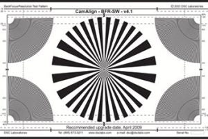 Focus and Resolution Charts